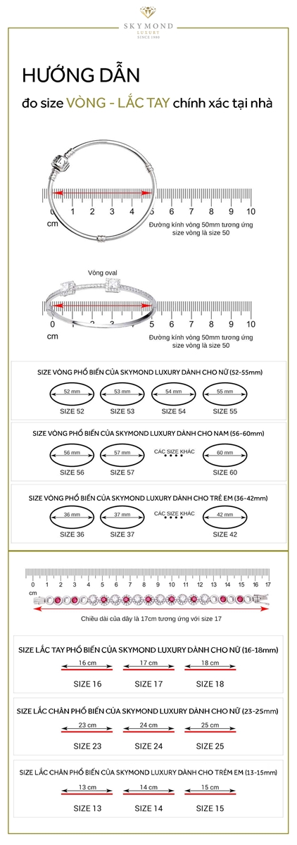HƯỚNG DẪN CÁCH ĐO SIZE TAY, NI TAY TẠI NHÀ